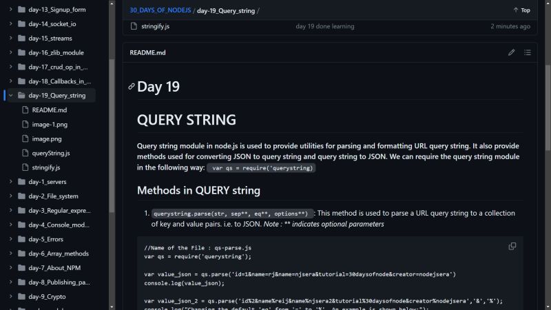 BALA MURUGAN G on LinkedIn: #day19 #30days_of_nodejs #nodejs # ... BALA MURUGAN G on LinkedIn: #day19 #30days_of_nodejs #nodejs # ...