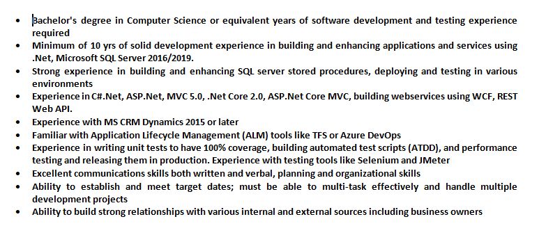 Jatin Kumar Gupta on LinkedIn: #hiring #dotnet #remote #c2c #w2 # ... Jatin Kumar Gupta on LinkedIn: #hiring #dotnet #remote #c2c #w2 # ...