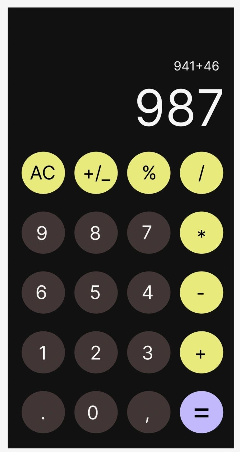 How I designed a calculator with icons | Subaganesh P posted on the ... How I designed a calculator with icons | Subaganesh P posted on the ...