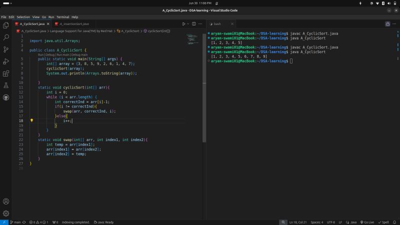 ARYAN SWAMI on LinkedIn: #dsa #datastructures #algorithms #sorting # ... ARYAN SWAMI on LinkedIn: #dsa #datastructures #algorithms #sorting # ...
