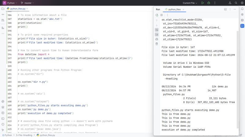 Shubham Kumar Gupta on LinkedIn: #python #filehandling #programming # ... Shubham Kumar Gupta on LinkedIn: #python #filehandling #programming # ...