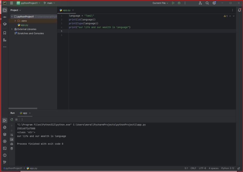 Niranjana Manojj on LinkedIn: #pythonpractice #day1 #pythondeveloper # ... Niranjana Manojj on LinkedIn: #pythonpractice #day1 #pythondeveloper # ...