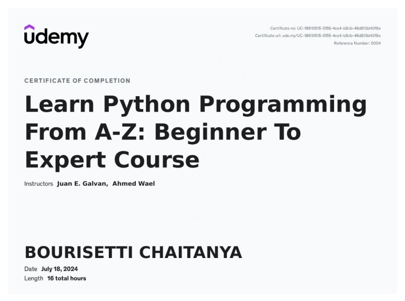 BOURISETTI CHAITANYA on LinkedIn: #python #programming #coding # ... BOURISETTI CHAITANYA on LinkedIn: #python #programming #coding # ...