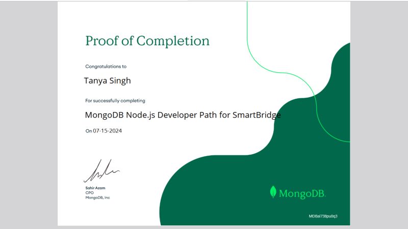 TANYA SINGH on LinkedIn: #mongodb #nodejs #webdevelopment #database # ... TANYA SINGH on LinkedIn: #mongodb #nodejs #webdevelopment #database # ...