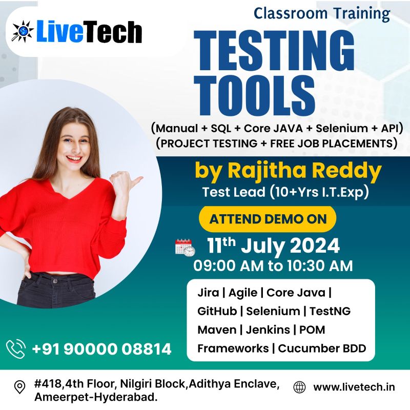 LiveTech QA on LinkedIn: #testingtools #automationtesting # ... LiveTech QA on LinkedIn: #testingtools #automationtesting # ...