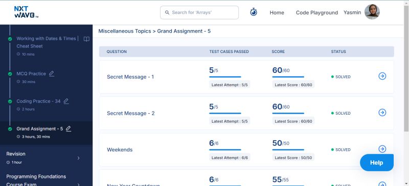 YASMIN GHAZALA on LinkedIn: #day59 #ccbp #nxtwave #nxtwave #python # ... YASMIN GHAZALA on LinkedIn: #day59 #ccbp #nxtwave #nxtwave #python # ...