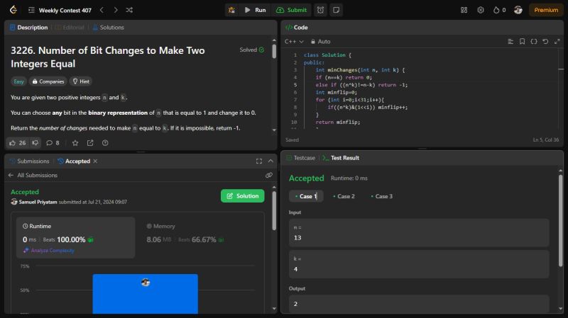 Samuel Priyatam on LinkedIn: #365daysofcode #leetcode #leetcodedaily ... Samuel Priyatam on LinkedIn: #365daysofcode #leetcode #leetcodedaily ...