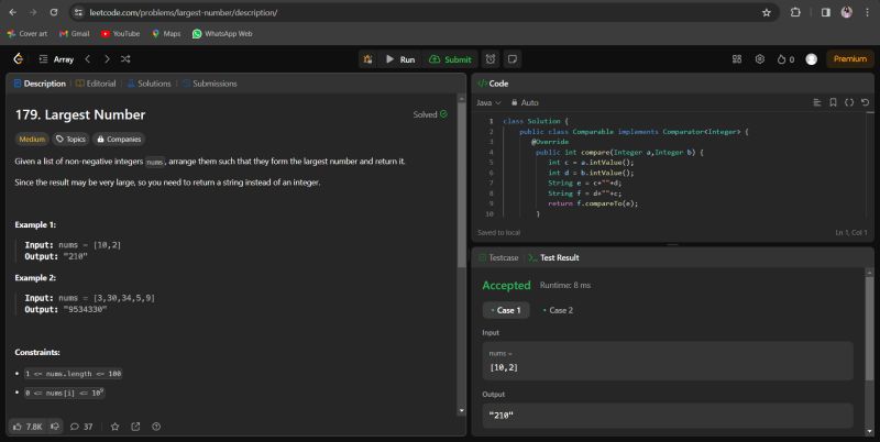 A. Sanjana Senapati on LinkedIn: #100daysofcodingchallenge #leetcode # ... A. Sanjana Senapati on LinkedIn: #100daysofcodingchallenge #leetcode # ...