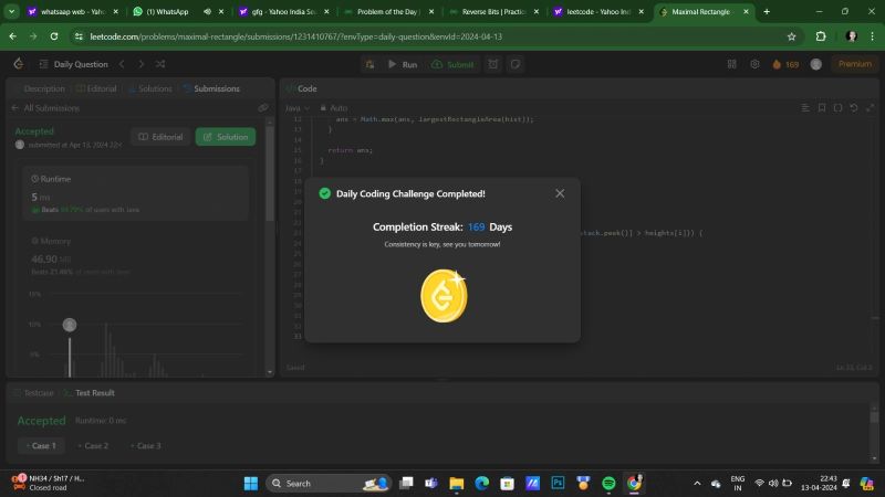 Uday Bajpai on LinkedIn: #leetcode #gfg #codingninjas #dsa Uday Bajpai on LinkedIn: #leetcode #gfg #codingninjas #dsa