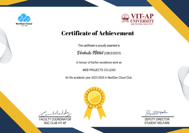 Nikhil Tanneeru on LinkedIn: #nextgencloudclub #webdevelopment # ... Nikhil Tanneeru on LinkedIn: #nextgencloudclub #webdevelopment # ...