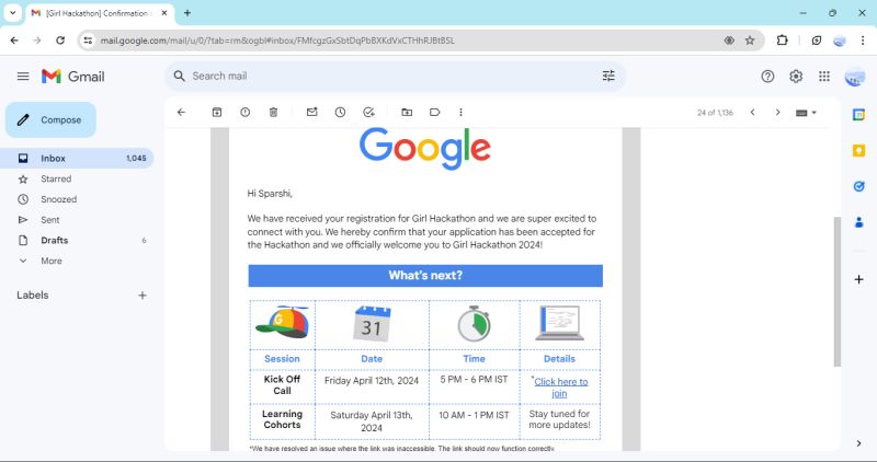 Sparshi Singh on LinkedIn: #heyfolks #googlegirlhackathon #coding # ... Sparshi Singh on LinkedIn: #heyfolks #googlegirlhackathon #coding # ...