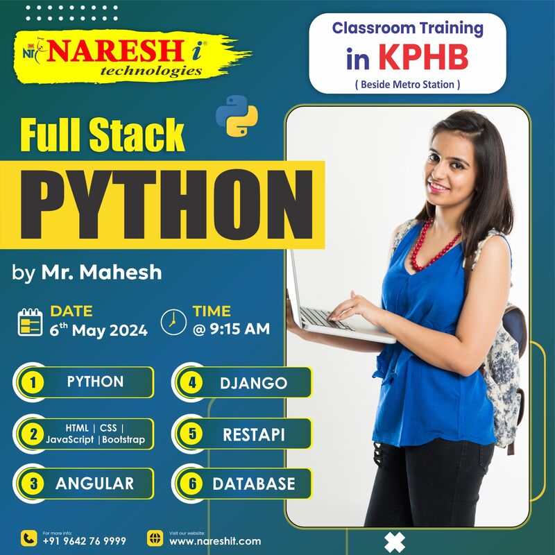Software Courses in Hyderabad on LinkedIn: #python #fullstackpython # ... Software Courses in Hyderabad on LinkedIn: #python #fullstackpython # ...