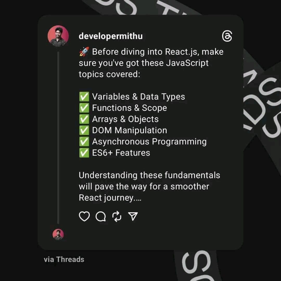 Mithu Das on LinkedIn: #javascript #react #reactjs #webdevelopment # ... Mithu Das on LinkedIn: #javascript #react #reactjs #webdevelopment # ...