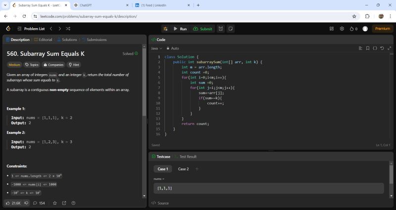 Sparsh Bisht on LinkedIn: #100daysofcode #dsa #java #codingchallenge # ... Sparsh Bisht on LinkedIn: #100daysofcode #dsa #java #codingchallenge # ...