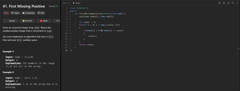 Abhishek Singh Mehra on LinkedIn: #dsa #dsachallenge #leetcode Abhishek Singh Mehra on LinkedIn: #dsa #dsachallenge #leetcode