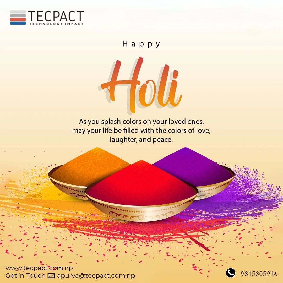 Tecpact Technologies Nepal Private Limited on LinkedIn: #happyholi # ... Tecpact Technologies Nepal Private Limited on LinkedIn: #happyholi # ...