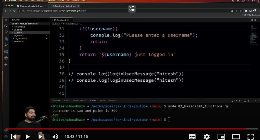 Day 16 of JavaScript with Chai aur Code | Vaibhav Shukla posted on the ... Day 16 of JavaScript with Chai aur Code | Vaibhav Shukla posted on the ...
