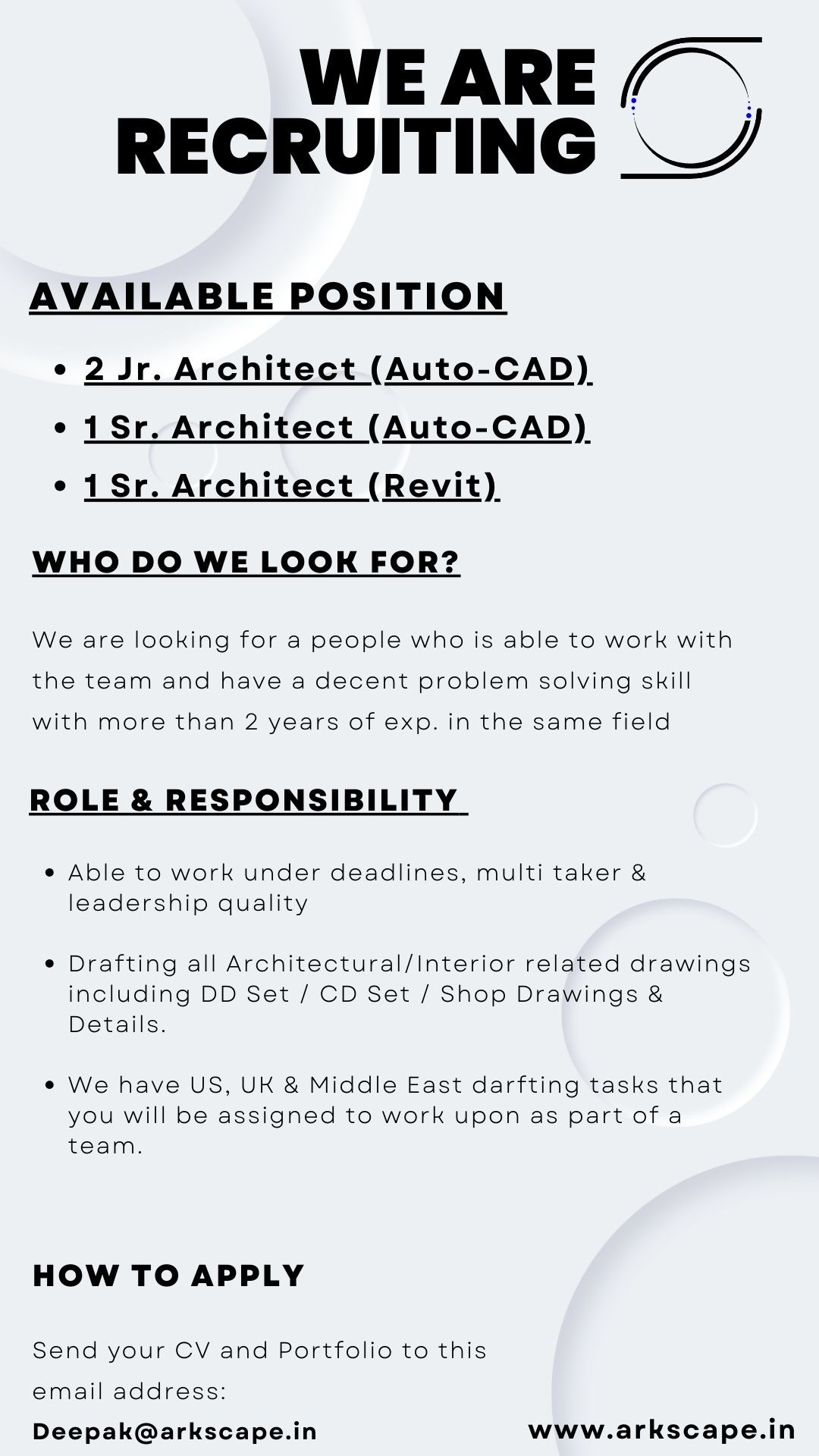 Deepak Kumar on LinkedIn: #joinourteam #hiringnow #careers Deepak Kumar on LinkedIn: #joinourteam #hiringnow #careers