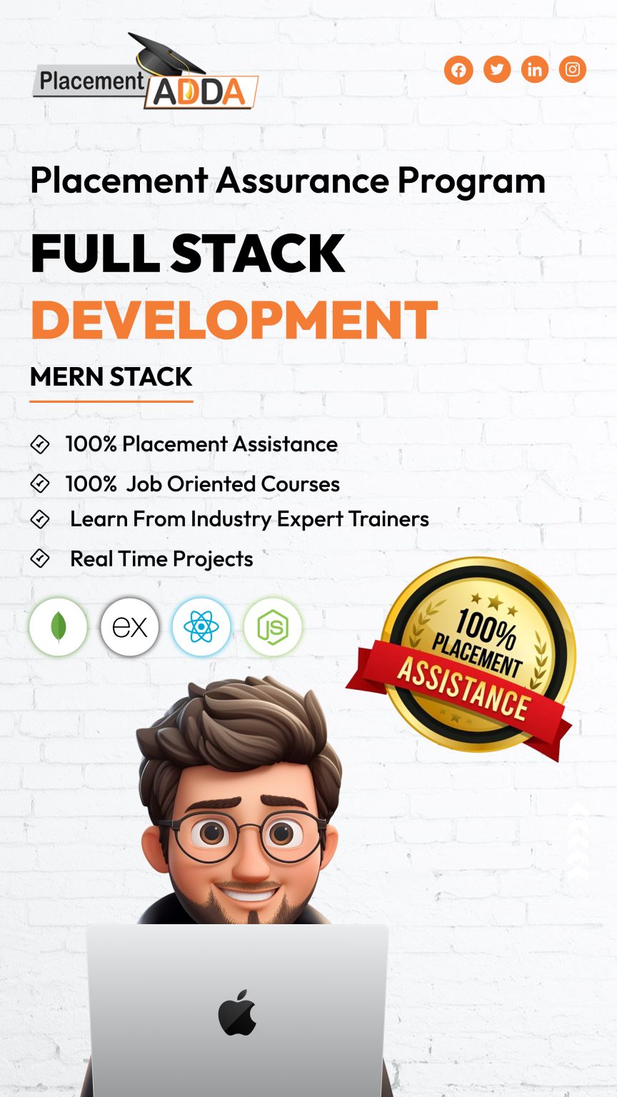Placement Adda on LinkedIn: #placementadda #react #nodejs #mongodb # ... Placement Adda on LinkedIn: #placementadda #react #nodejs #mongodb # ...