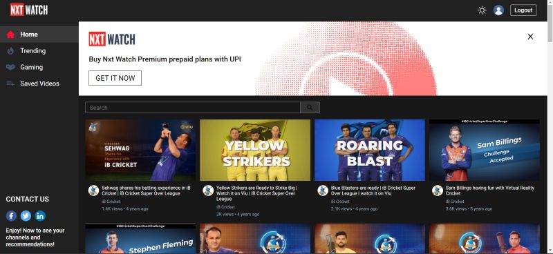 Sudharsan K on LinkedIn: #nxtwatch #reactjs #webdevelopment #uiux # ... Sudharsan K on LinkedIn: #nxtwatch #reactjs #webdevelopment #uiux # ...