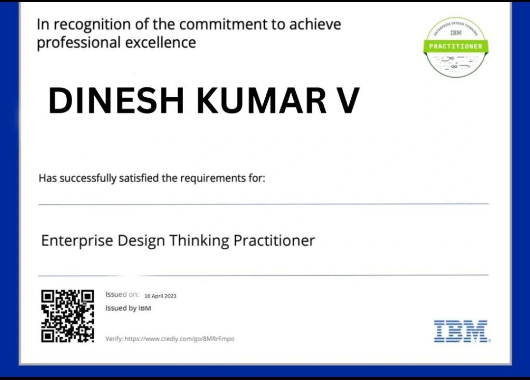 DINESH KUMAR.V on LinkedIn: #snsdesignthinkers DINESH KUMAR.V on LinkedIn: #snsdesignthinkers