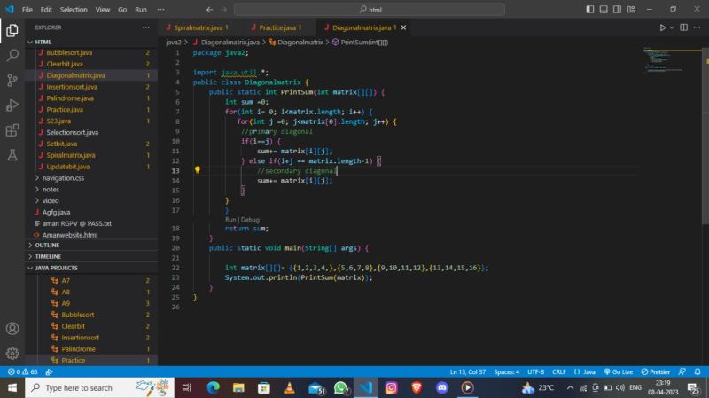 Aman Kumar Verma on LinkedIn: #to #dsa #java Aman Kumar Verma on LinkedIn: #to #dsa #java