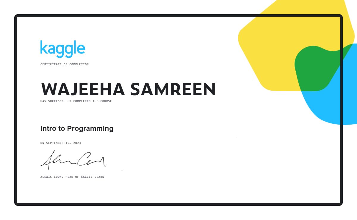 Wajeeha Samreen on LinkedIn: #python #pythonprogramming #code # ... Wajeeha Samreen on LinkedIn: #python #pythonprogramming #code # ...