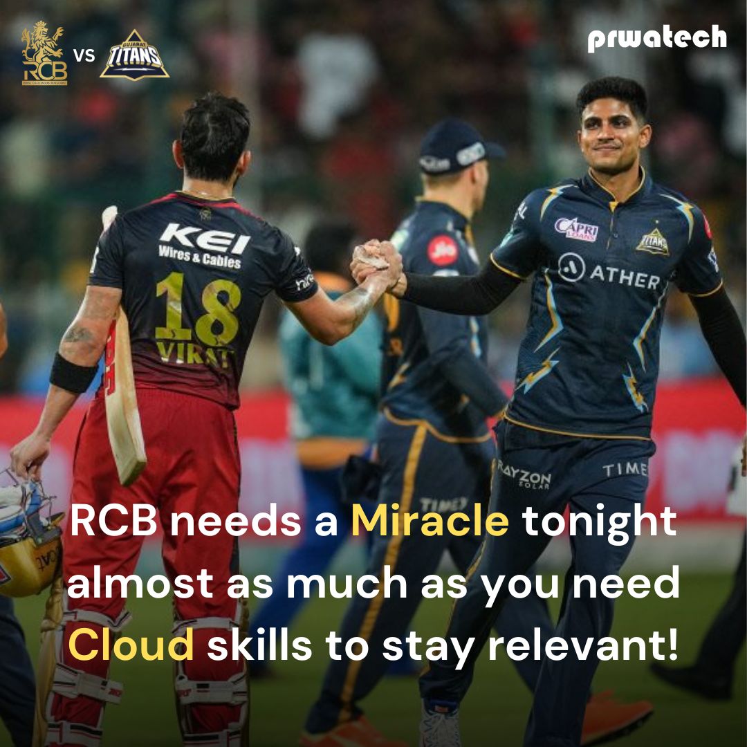 Prwatech on LinkedIn: #rcbvgt #nevergiveup #cloudcomputing #gcp #aws # ... Prwatech on LinkedIn: #rcbvgt #nevergiveup #cloudcomputing #gcp #aws # ...
