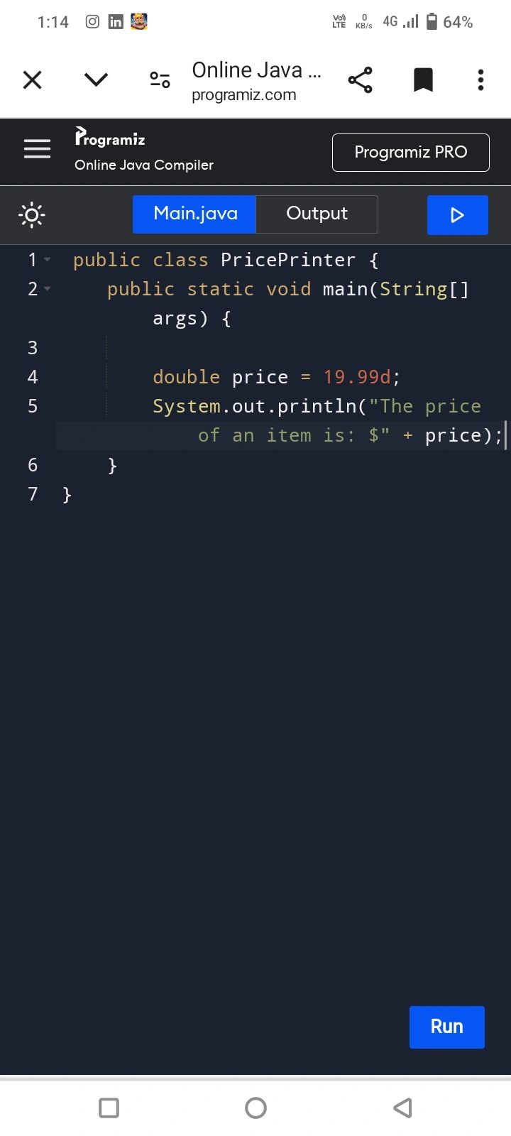 suganya M on LinkedIn: #java #programming #learning #codingjourney # ... suganya M on LinkedIn: #java #programming #learning #codingjourney # ...