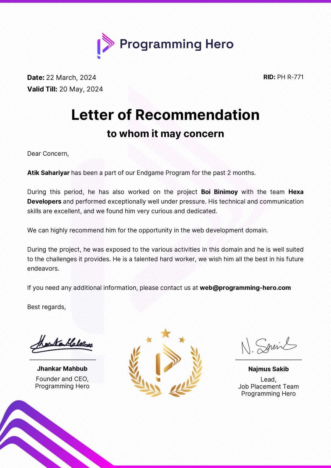Atik Sahariyar on LinkedIn: #programminghero #endgameprogram # ... Atik Sahariyar on LinkedIn: #programminghero #endgameprogram # ...