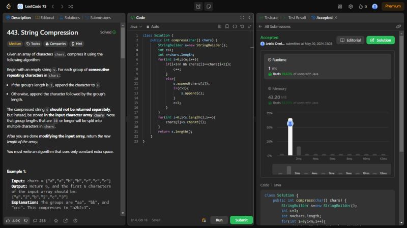 Jebilo Denisha J on LinkedIn: #leetcode #codingchallenge #algorithm Jebilo Denisha J on LinkedIn: #leetcode #codingchallenge #algorithm