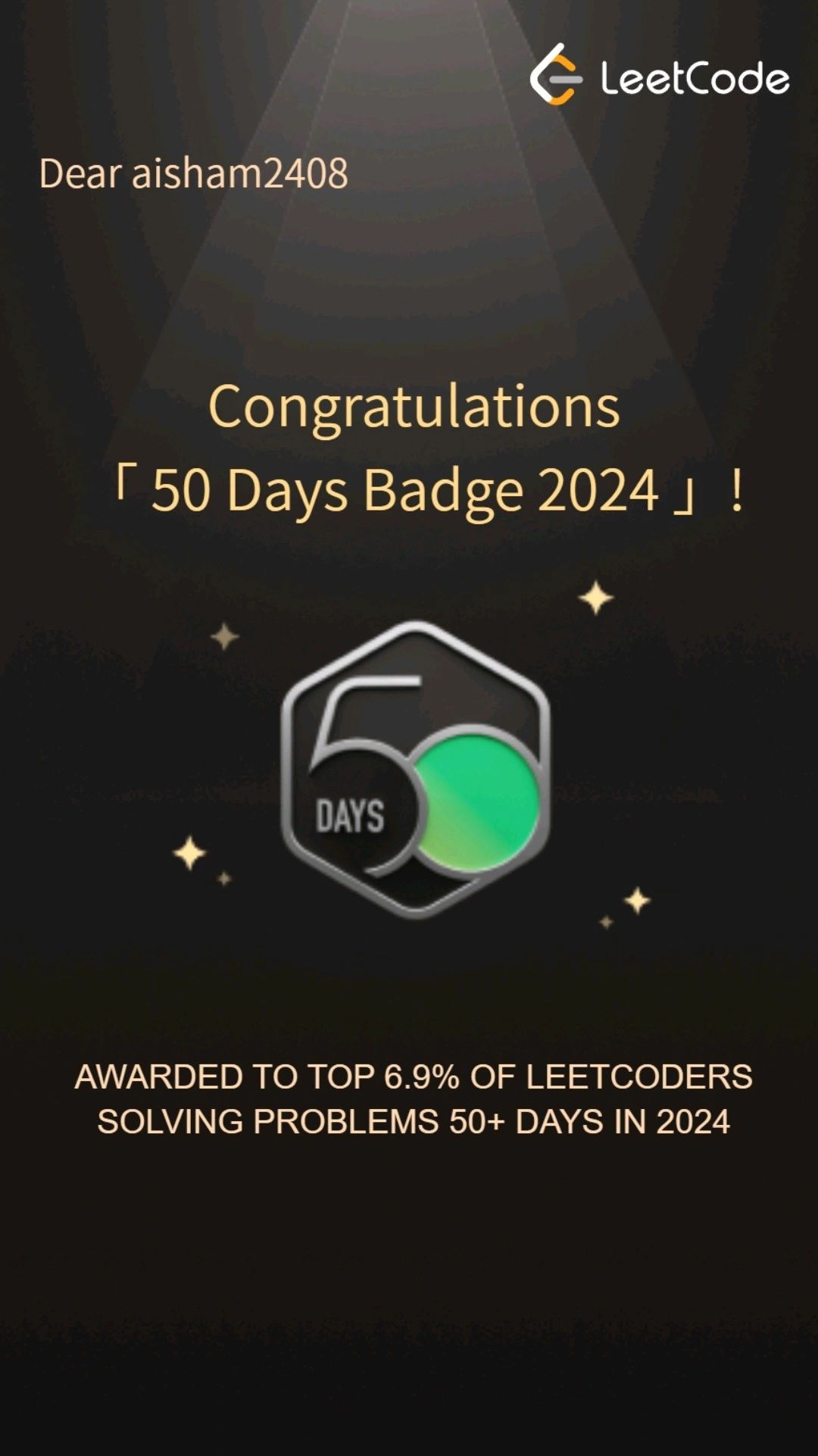 Aisha Mishra on LinkedIn: #leetcode #achievement #codingjourney # ... Aisha Mishra on LinkedIn: #leetcode #achievement #codingjourney # ...