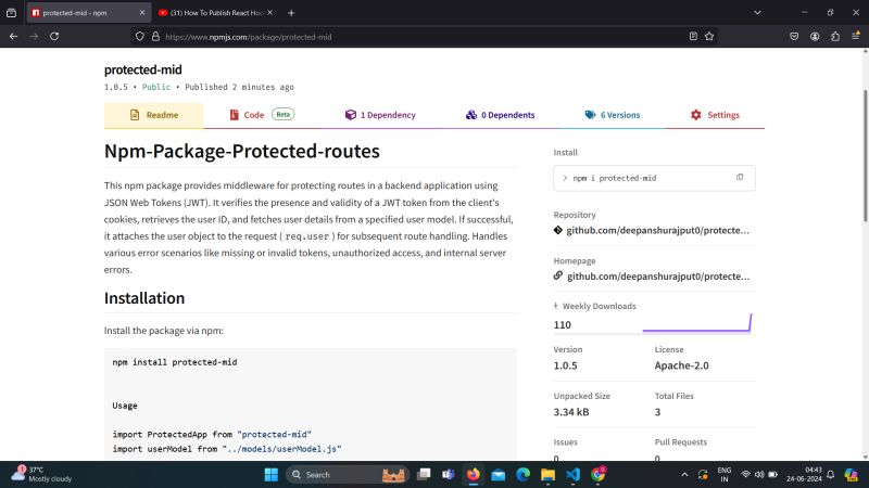Deepanshu Verma on LinkedIn: I build my own NPM package. and publish it ... Deepanshu Verma on LinkedIn: I build my own NPM package. and publish it ...