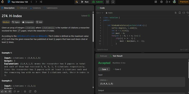 Shivam Shukla on LinkedIn: #100daysofcode #day86 #leetcode # ... Shivam Shukla on LinkedIn: #100daysofcode #day86 #leetcode # ...