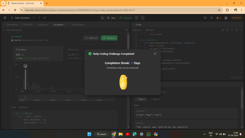 Jeet Pal on LinkedIn: #connections #30daysofcode #leetcode # ... Jeet Pal on LinkedIn: #connections #30daysofcode #leetcode # ...