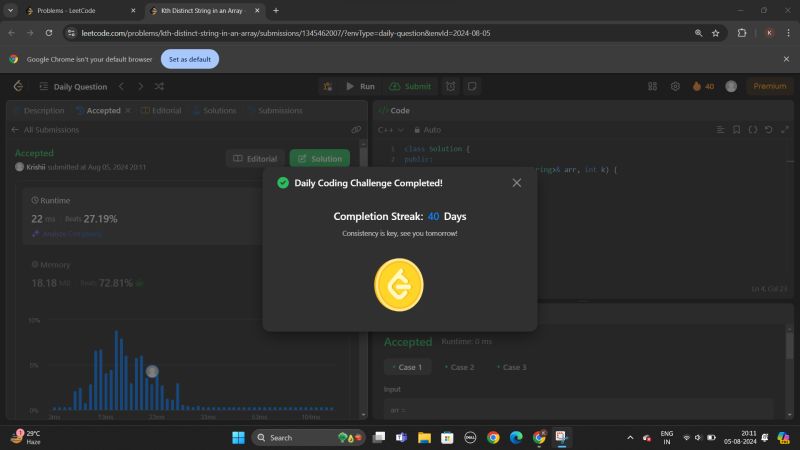 Krishika Bhandari on LinkedIn: #day43 #100daysofcodingchallenge # ... Krishika Bhandari on LinkedIn: #day43 #100daysofcodingchallenge # ...