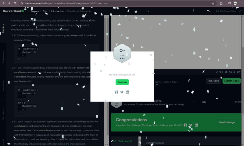 Harshit Verma on LinkedIn: #codingjourney #cpp #hackerrank # ... Harshit Verma on LinkedIn: #codingjourney #cpp #hackerrank # ...