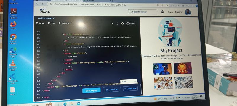 P.Sadhan Vikram on LinkedIn: #html #css #programming #bootstrap #nxt # ... P.Sadhan Vikram on LinkedIn: #html #css #programming #bootstrap #nxt # ...