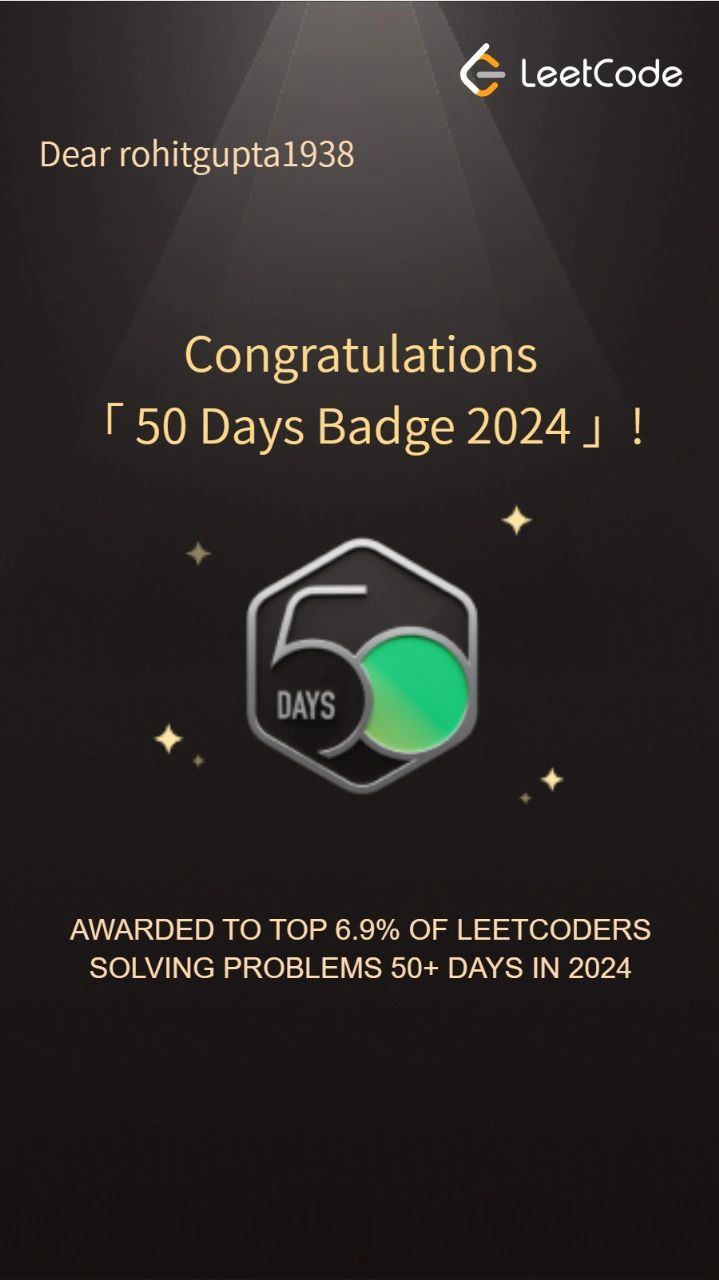 Rohit Gupta on LinkedIn: #leetcode #codingchallenge Rohit Gupta on LinkedIn: #leetcode #codingchallenge