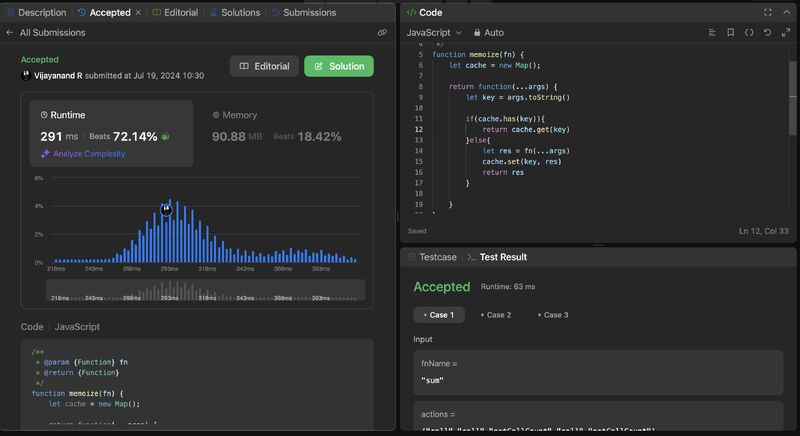Vijayanand R. on LinkedIn: #javascript #coding #challenge #memoization ... Vijayanand R. on LinkedIn: #javascript #coding #challenge #memoization ...