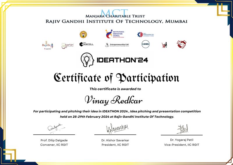Vinay Redkar on LinkedIn: #ideathon #teamwork #growth #leaning #pioneering Vinay Redkar on LinkedIn: #ideathon #teamwork #growth #leaning #pioneering