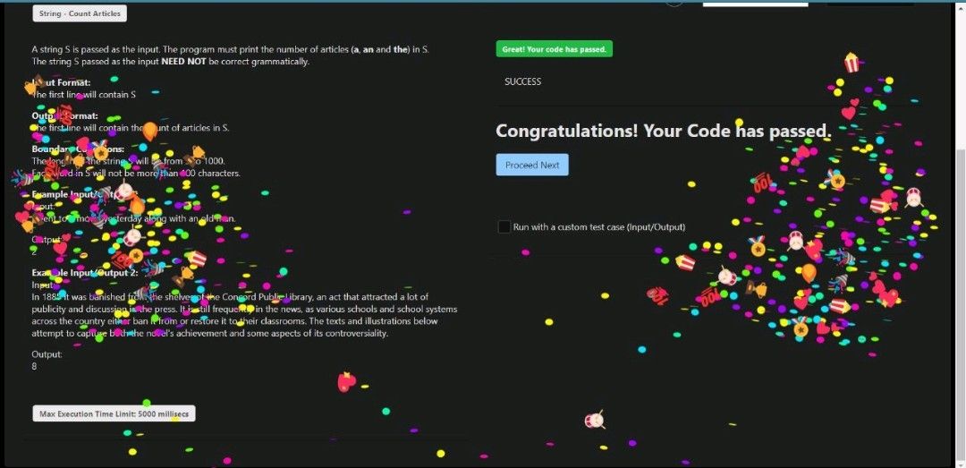 Pandi Kavya M on LinkedIn: #100daysofcodechallenge #skillrack # ... Pandi Kavya M on LinkedIn: #100daysofcodechallenge #skillrack # ...