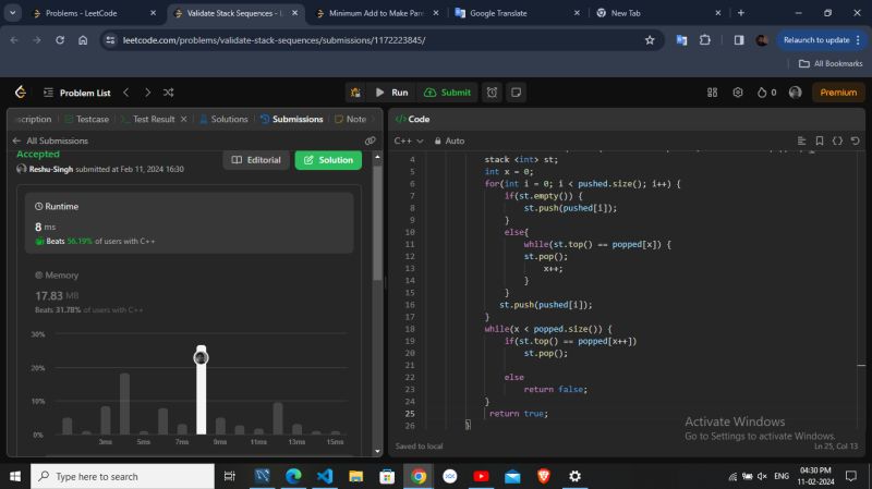 Reshu Singh on LinkedIn: #competitiveprogramming #problemsolving # ... Reshu Singh on LinkedIn: #competitiveprogramming #problemsolving # ...