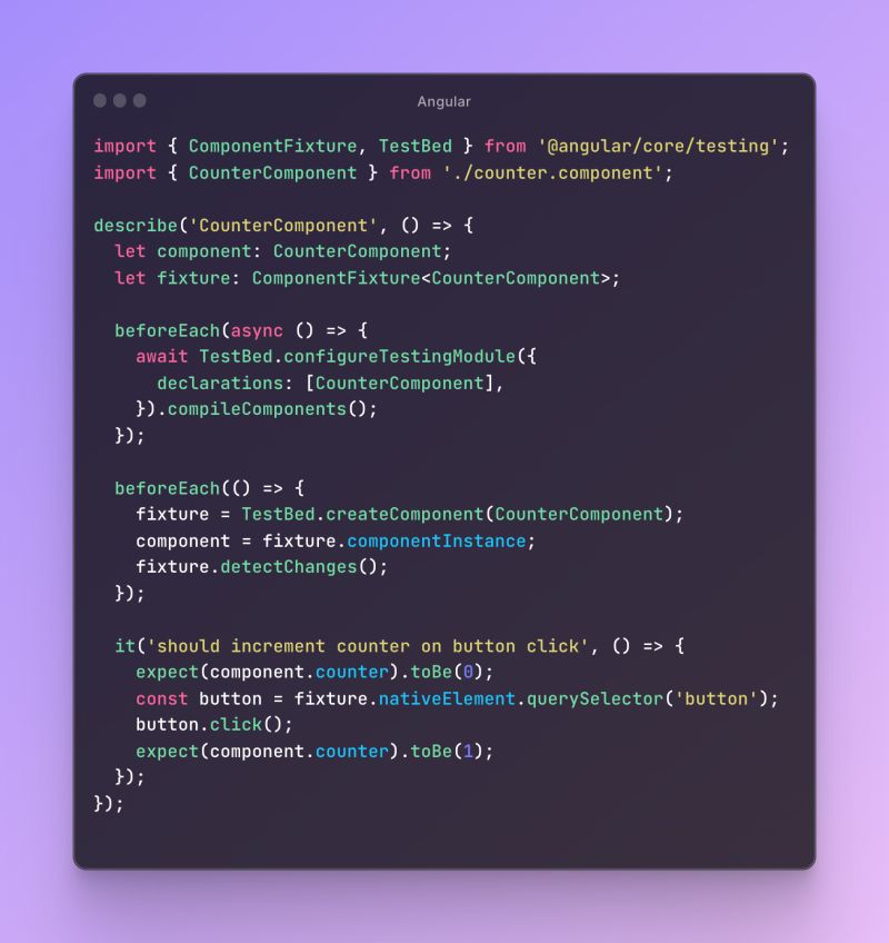Roderick Hunter on LinkedIn: #angular #unittesting #qualityassurance # ... Roderick Hunter on LinkedIn: #angular #unittesting #qualityassurance # ...