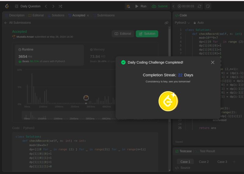 Mustafa Ansari on LinkedIn: #summercodeofchallenges #leetcode # ... Mustafa Ansari on LinkedIn: #summercodeofchallenges #leetcode # ...