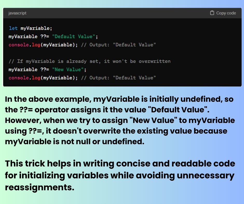 Parmeet Singh on LinkedIn: #nodejs #codingtricks #programmingtips # ... Parmeet Singh on LinkedIn: #nodejs #codingtricks #programmingtips # ...