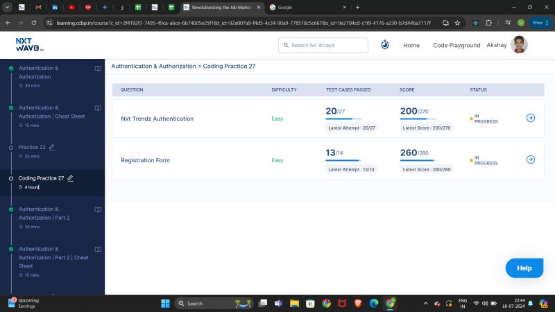 Uppari Akshay on LinkedIn: #day53 #100daysofcode #nxtwave #ccbp # ... Uppari Akshay on LinkedIn: #day53 #100daysofcode #nxtwave #ccbp # ...