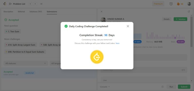 Vinod Kumar A on LinkedIn: #javascript #100daysofcodechallenge # ... Vinod Kumar A on LinkedIn: #javascript #100daysofcodechallenge # ...