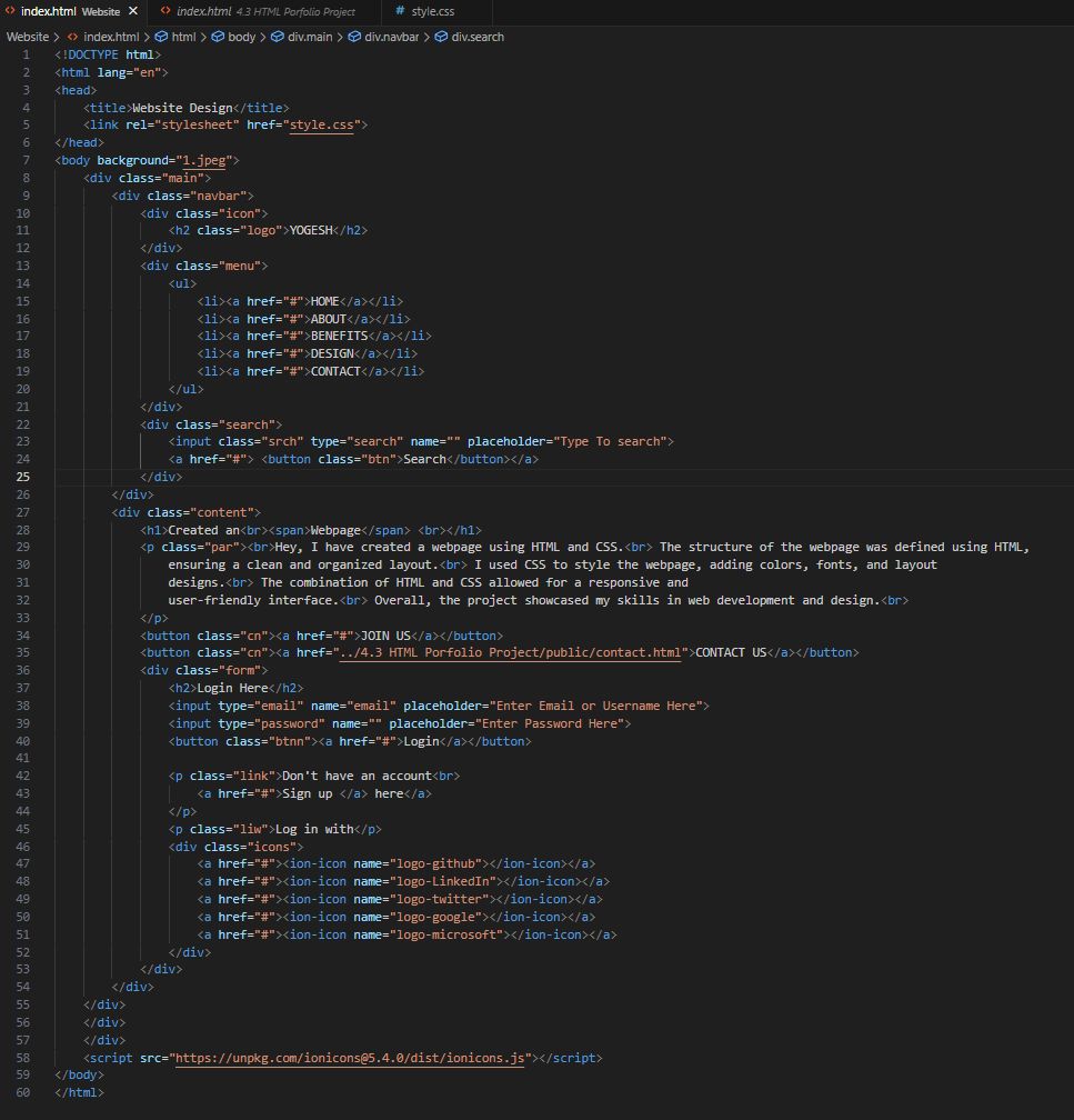 Yogesh binwal on LinkedIn: #webdevelopment #html #css # ... Yogesh binwal on LinkedIn: #webdevelopment #html #css # ...
