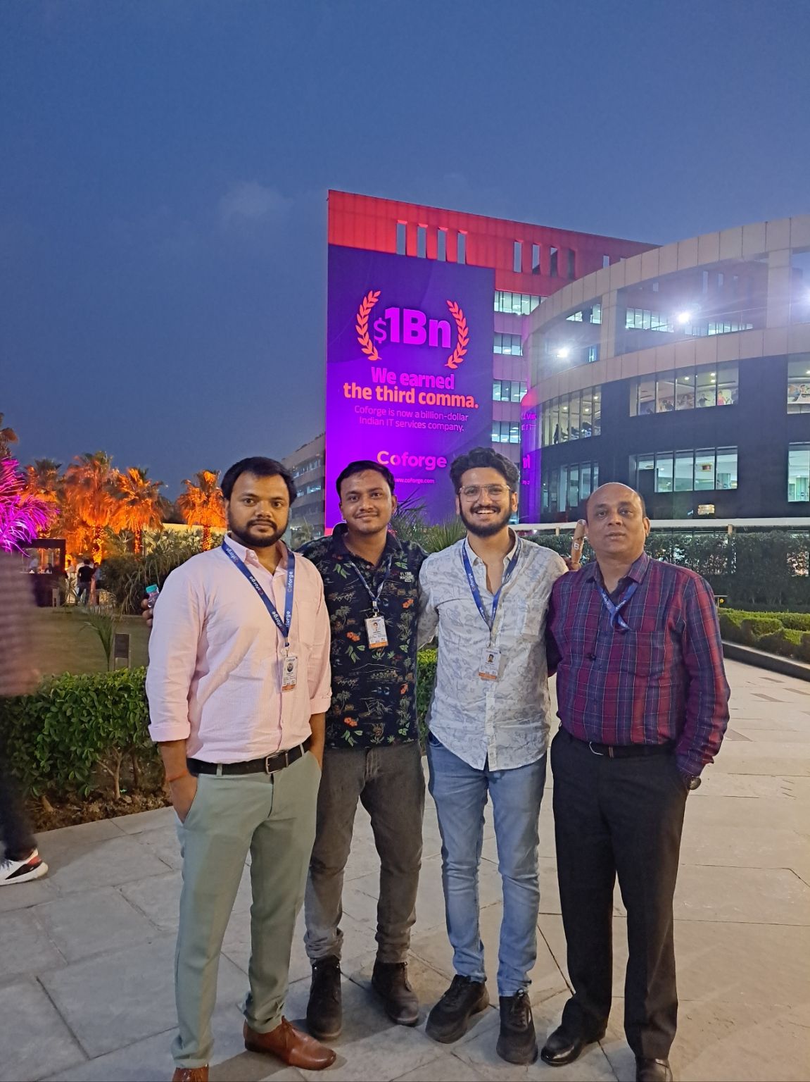 Nitish Jha on LinkedIn: #1bn #coforge Nitish Jha on LinkedIn: #1bn #coforge